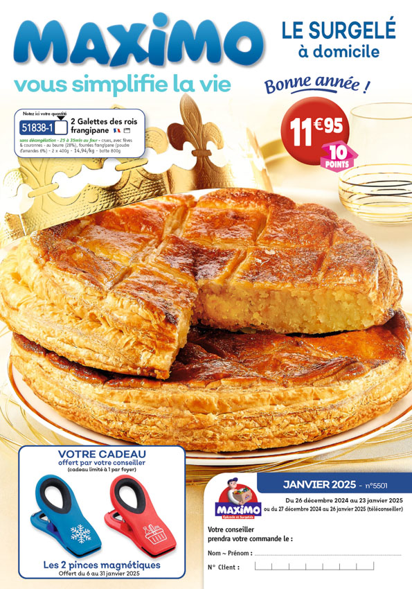 Surgelés livrés à domicile, Epicerie et Cave | MAXIMO